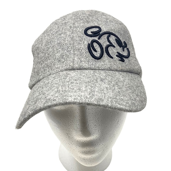Disney | Accessories | Disney Parks Gray Wool Cap W Embroidered Mickey ...